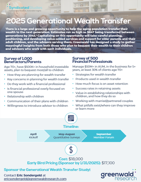 Generational Wealth Transfer Study - Greenwald Research